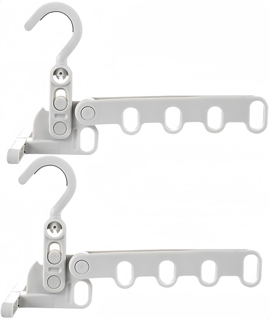 Multifunctional Wall Mounted Retractable Portable 5 Holes Foldable ...