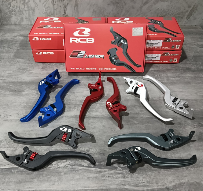 RCB [ E2 ] SCOOTER NMAX155 V1/V2/V3 & NMAX 155 V1/V2/V3 E2 ALLOY LEVER ...