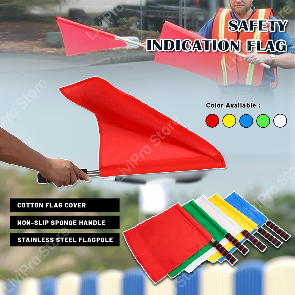 Safety Indication Flag Command Flag Referee Flag Track Field Signal ...