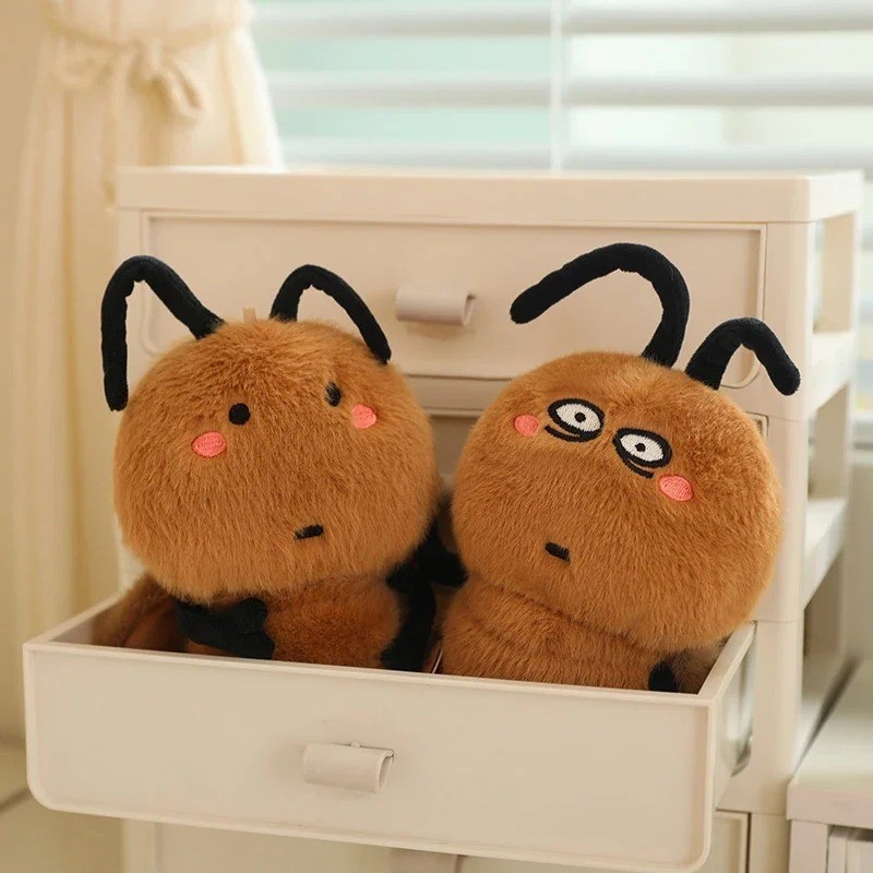 Kawaii Cockroach Plush Doll Toys Funny Cockroach Stuffed Doll Cute ...
