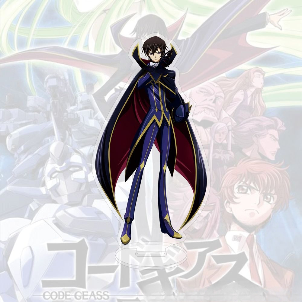 Code Geass Anime Collectible Acrylic Standee Lelouch Suzaku CC Kallen ...