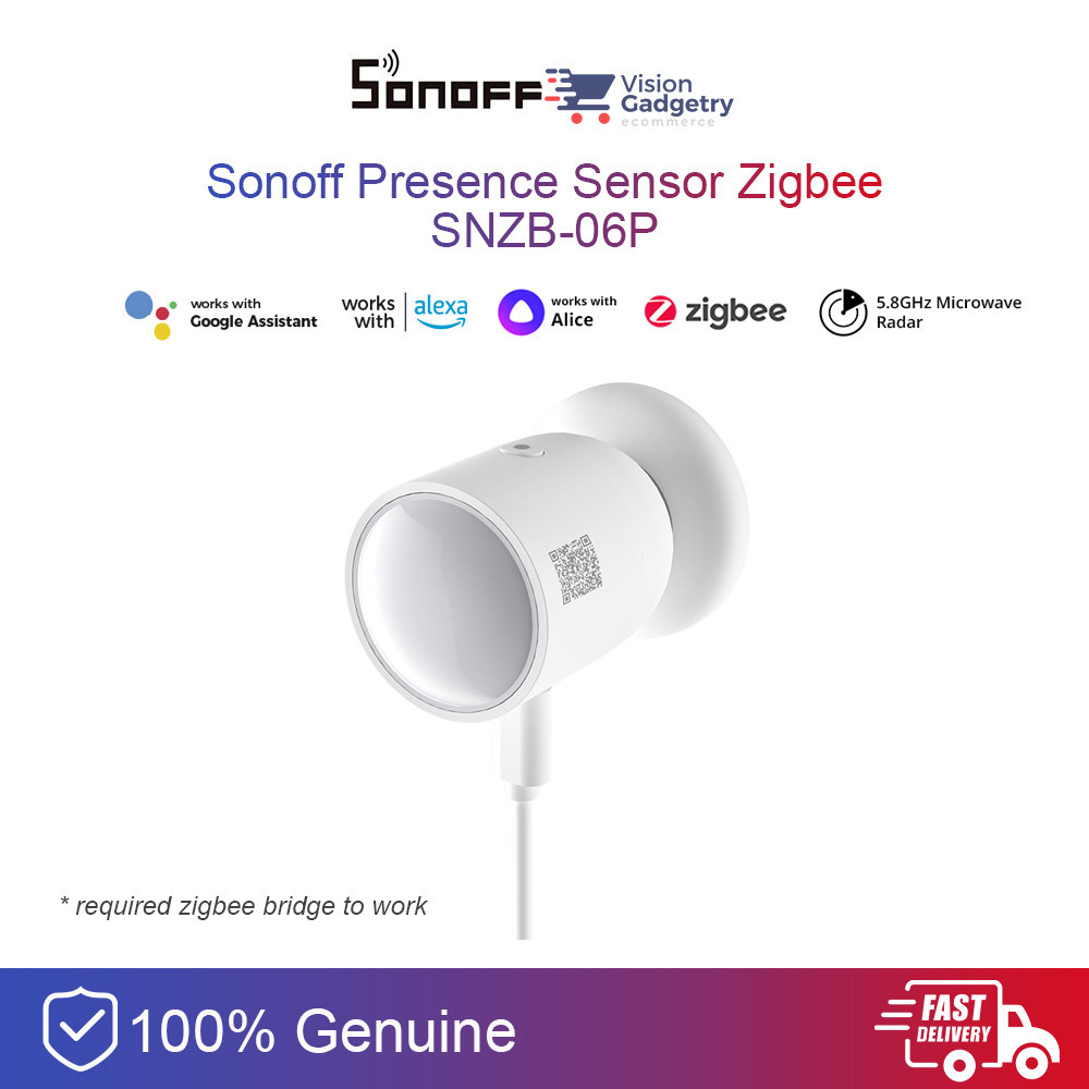 Sonoff Zigbee Presence Sensor Smart Home Wifi Wireless App Control SNZB-06P | Shopee Malaysia