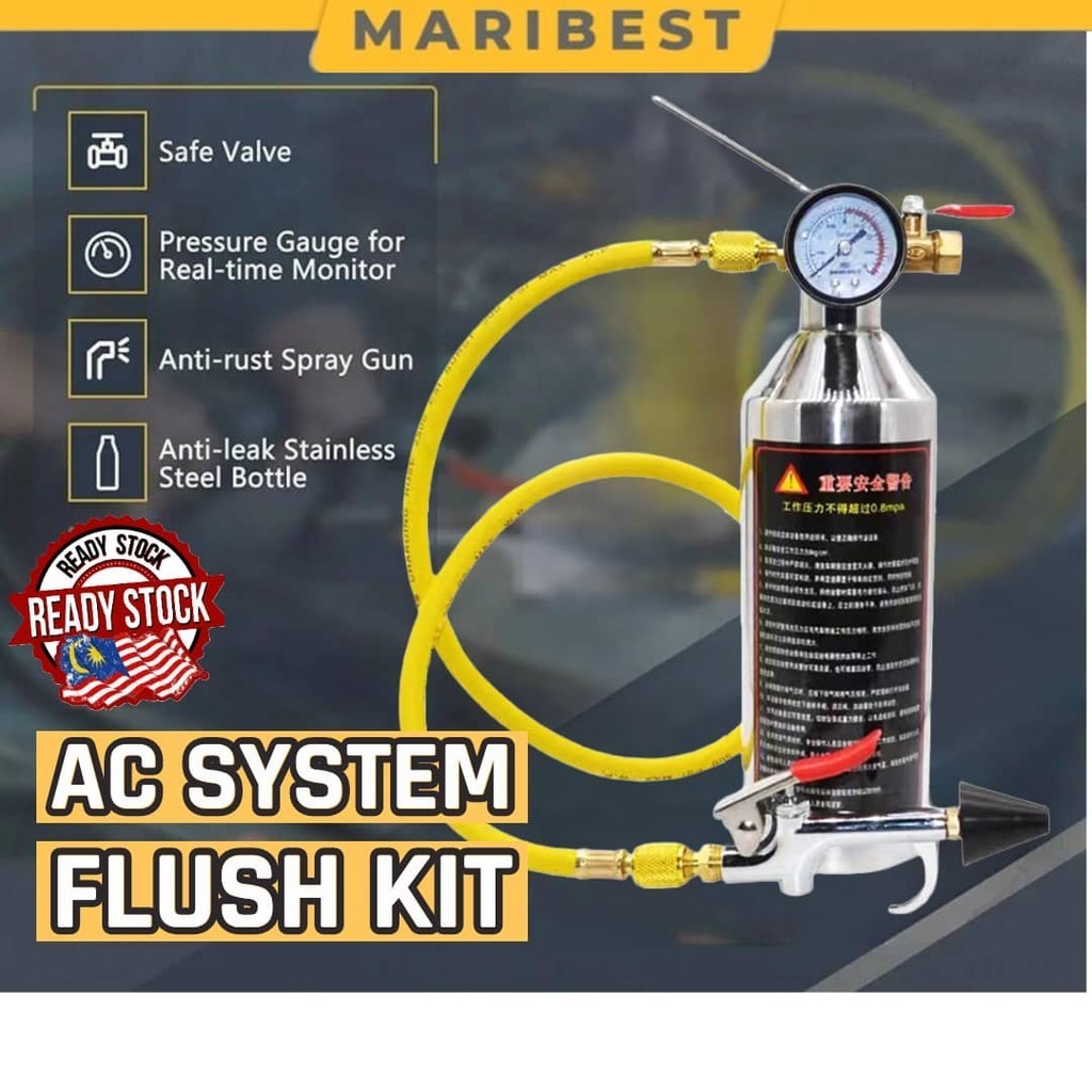 Flushing Aircond Kit Tool Aircond Car Aircond Flushing Machine Mesin ...