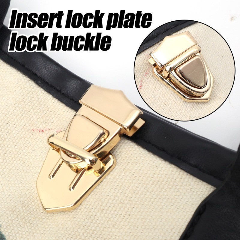 Square Lock Clasps - Detachable Craft Catch Buckles - DIY Closure Lock ...