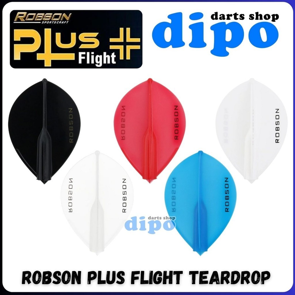 ROBSON Plus Darts Flight - Plus Flight 【 Teardrop 】 | Shopee Malaysia