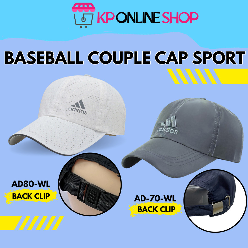 ADID@S Fashion Baseball Couple Cap Men and Women Waterproof Hat Running ...