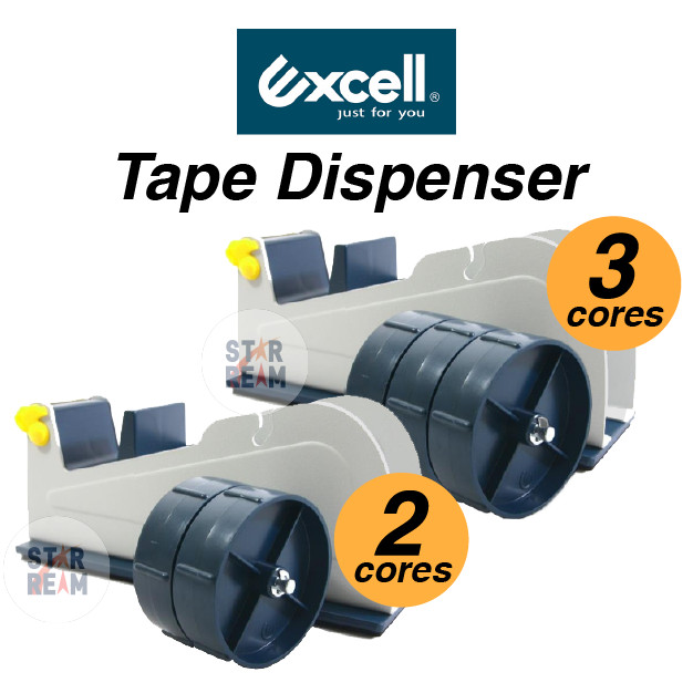 Multi Roll 2 Cores/ 3 Cores Excell Tape Dispenser Industrial/Commercial ...