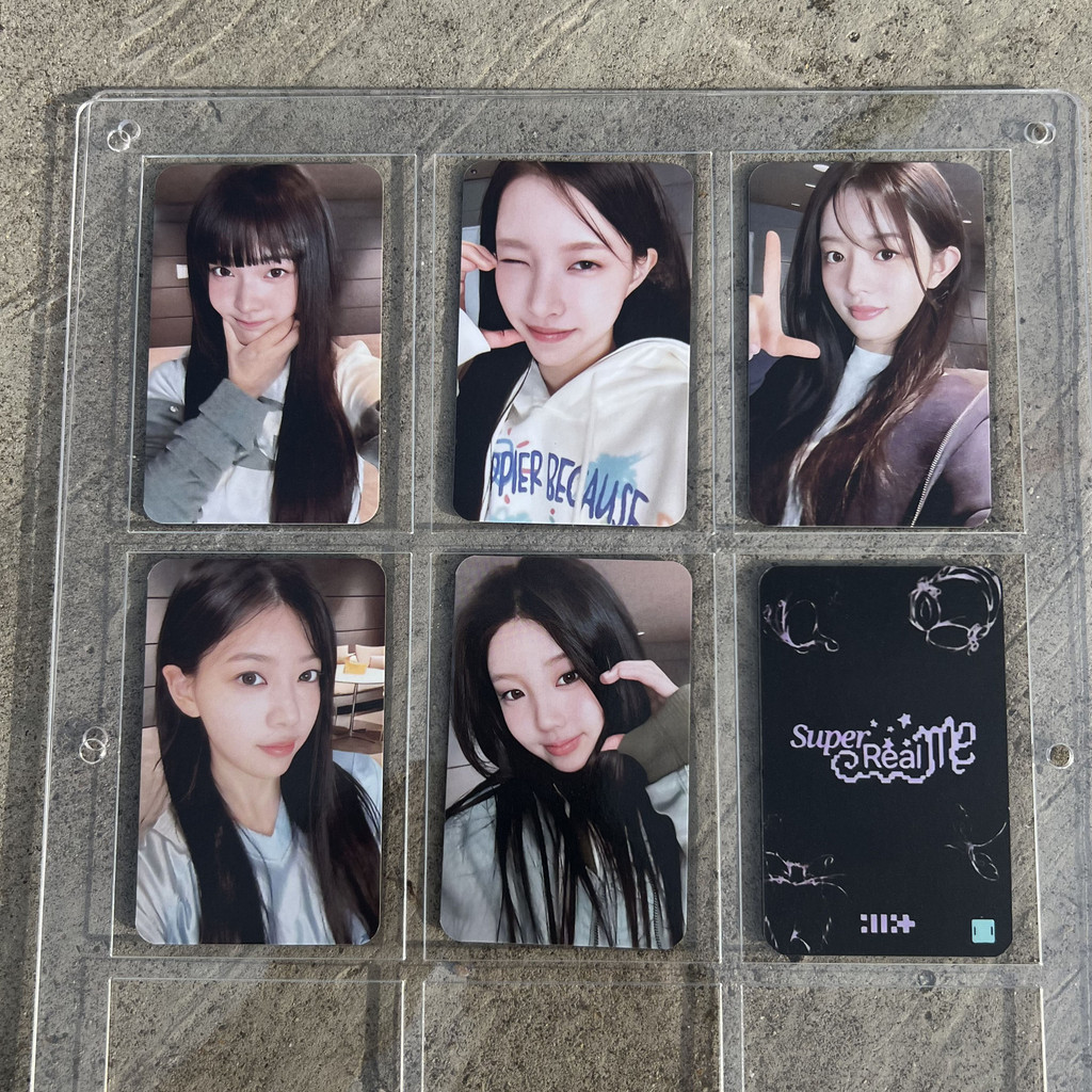 New Kpop Idol ILLIT Photo Card Super Real Me Album Random Card | Shopee ...