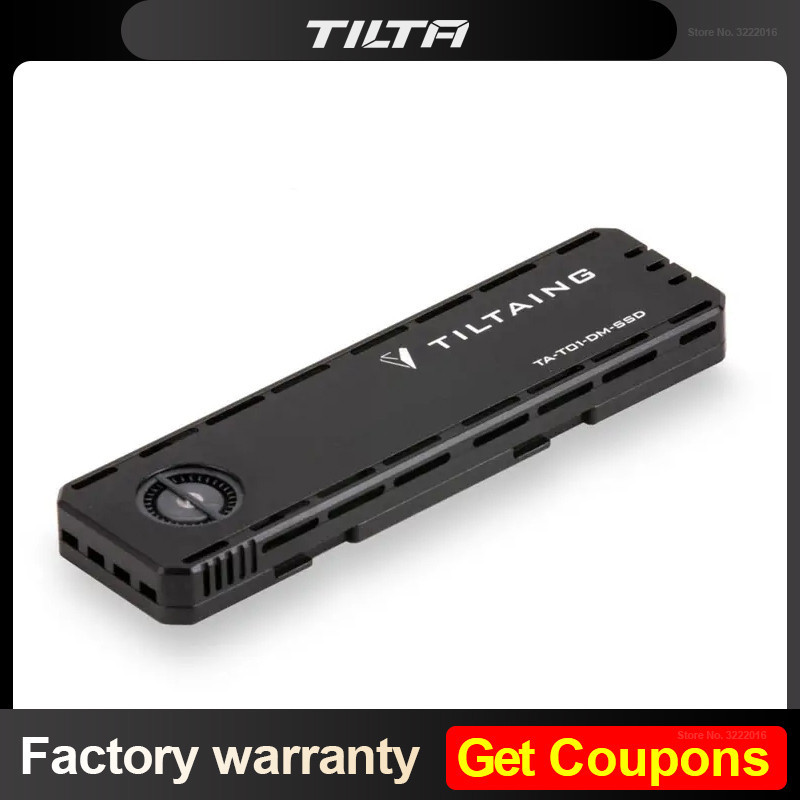 In stock Tilta NVMe / SATA SSD Case TA-T01-DM-SSD2 for BMPCC 4K/6K/6K ...
