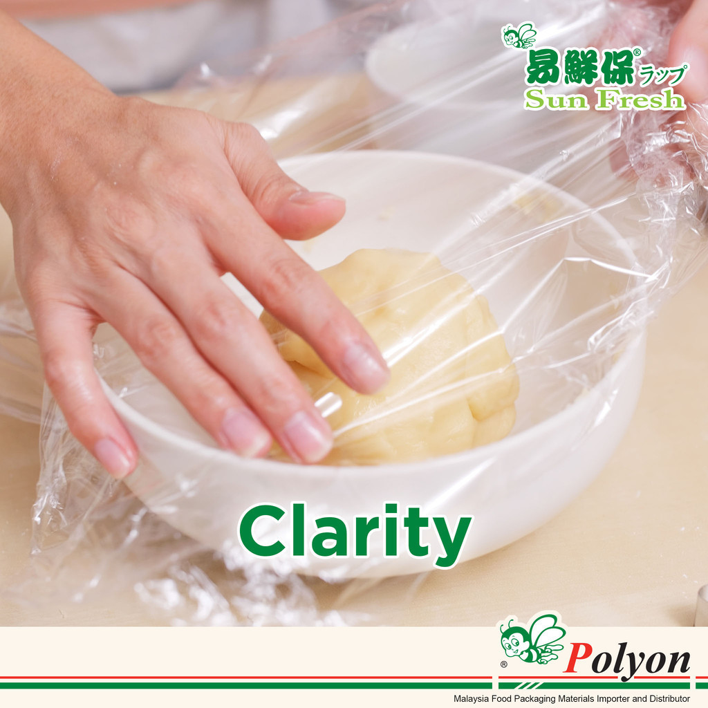 Food Wrap Film [ 30cm x 30meter ] Sun Fresh - Household PVC Food Wrap ...