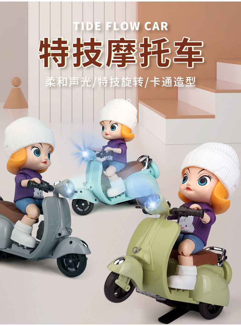 Electric Motorcycle Model Suitable for labubu Motorcycle | Shopee Malaysia