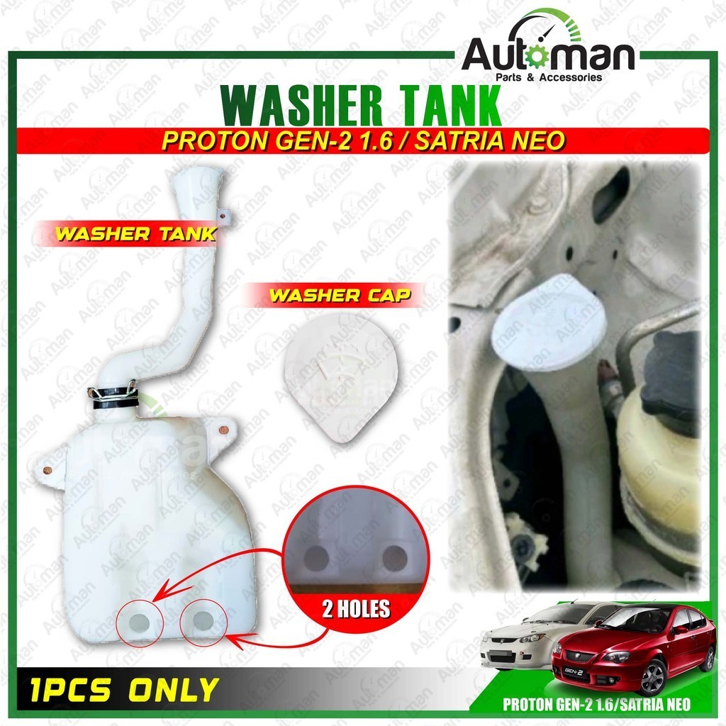 Proton Gen2 Gen-2 1.6 Satria Neo 2 Hole Water Windscreen Washer Wiper ...