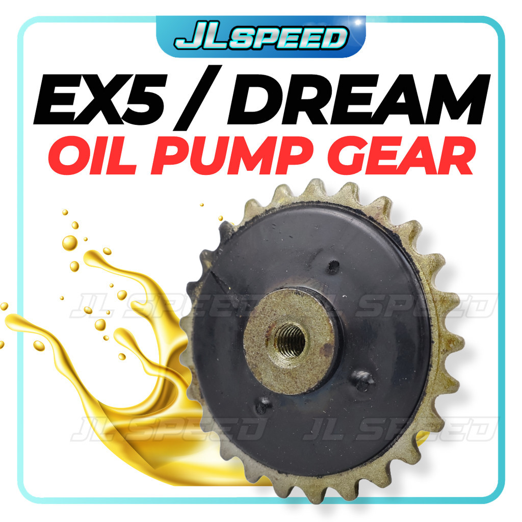 🔥 OFFER 🔥 HONDA EX5 / DREAM / WAVE 100 Oil Pump Gear Minyak Pump Gigi ...