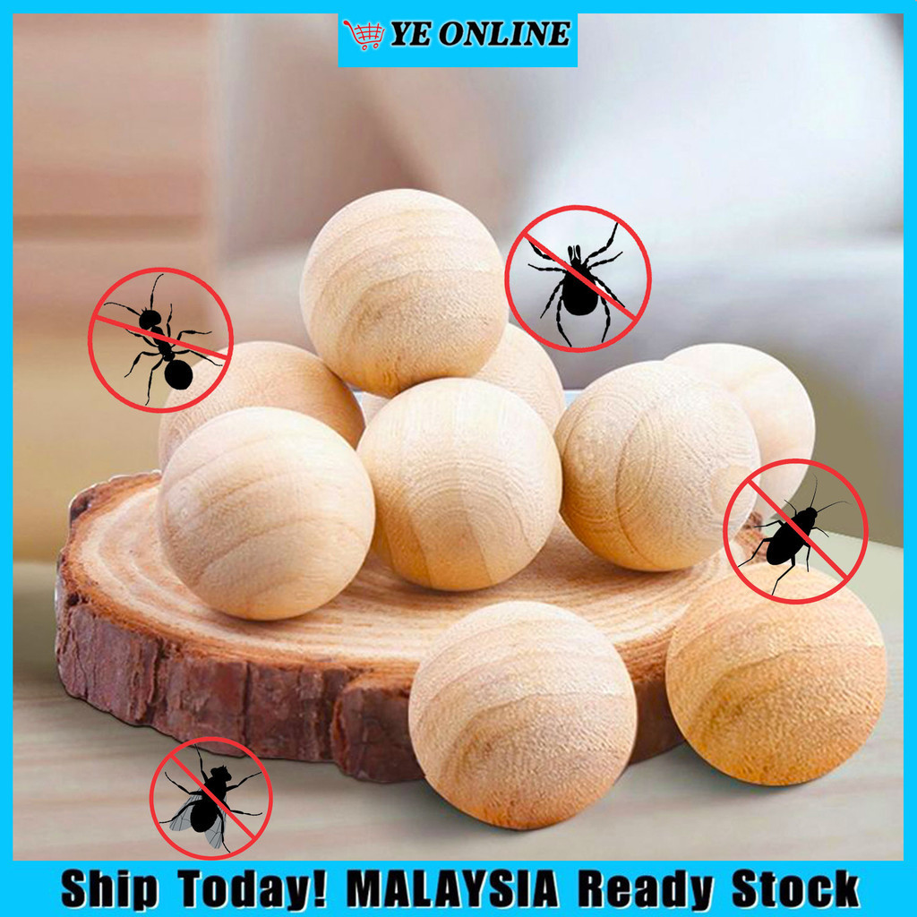 5 Pcs Fragrant Moth Ball Natural Repellent Clothes Wardrobe Drawer ...