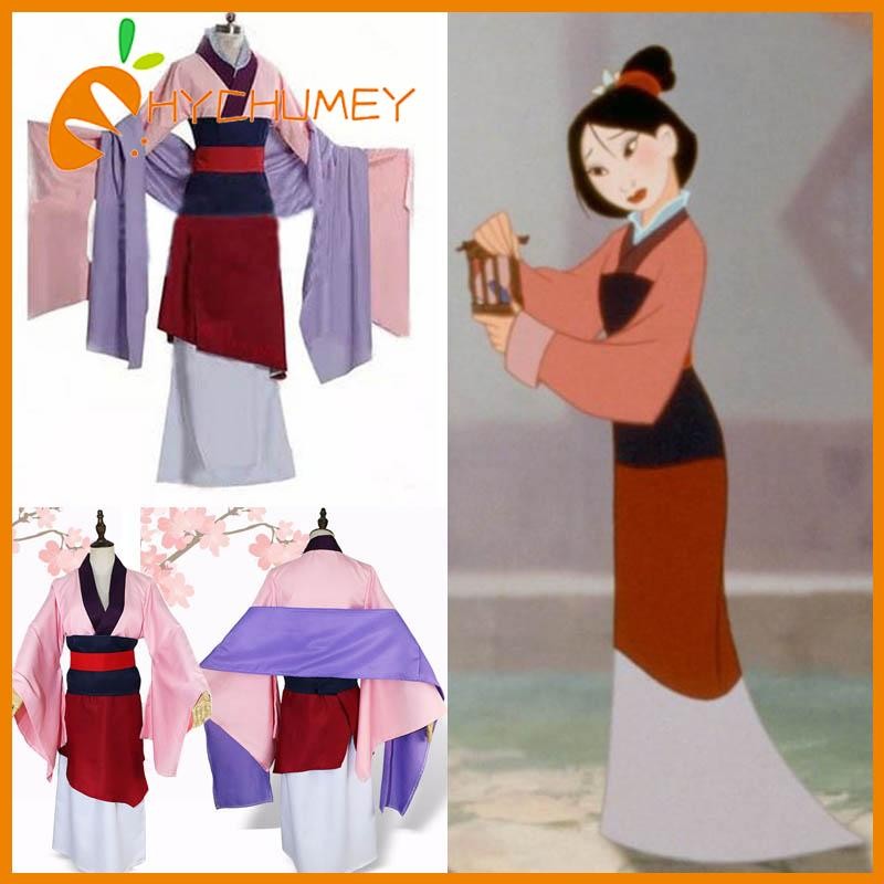 Quality Mulan Premium Party Cosplay Costume Full Set With Design Body ...