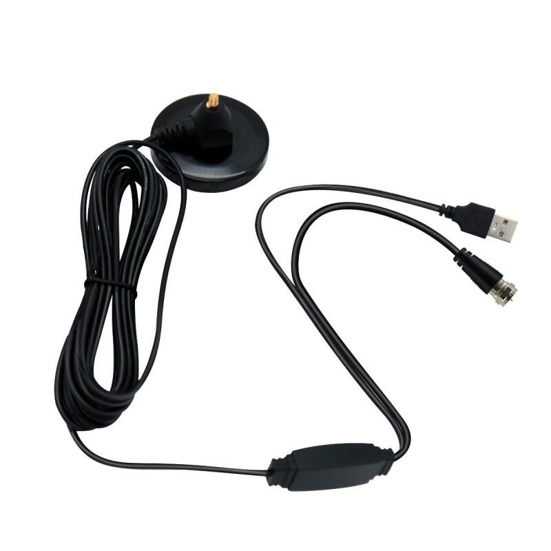 Digital TV Antenna Indoor Ground Wave Antenna Extended Suction Cup 2 ...