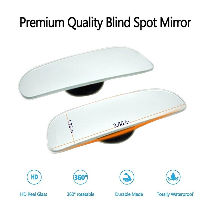 Parking Aid Mirror Vehicle-mounted Adjustable Wide-angle Long Mirror ...