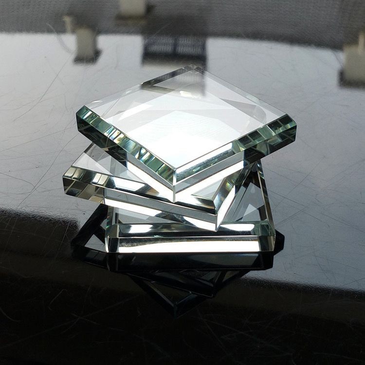 【Ready Stock】Crystal Glass Base Specimen Display Stand Mineral Crystal ...