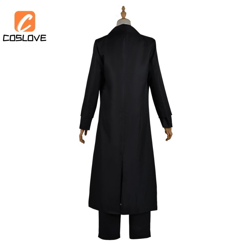 Anime Bungo Stray Dogs Dazai Osamu Cosplay Full Set Costume Black Suit ...