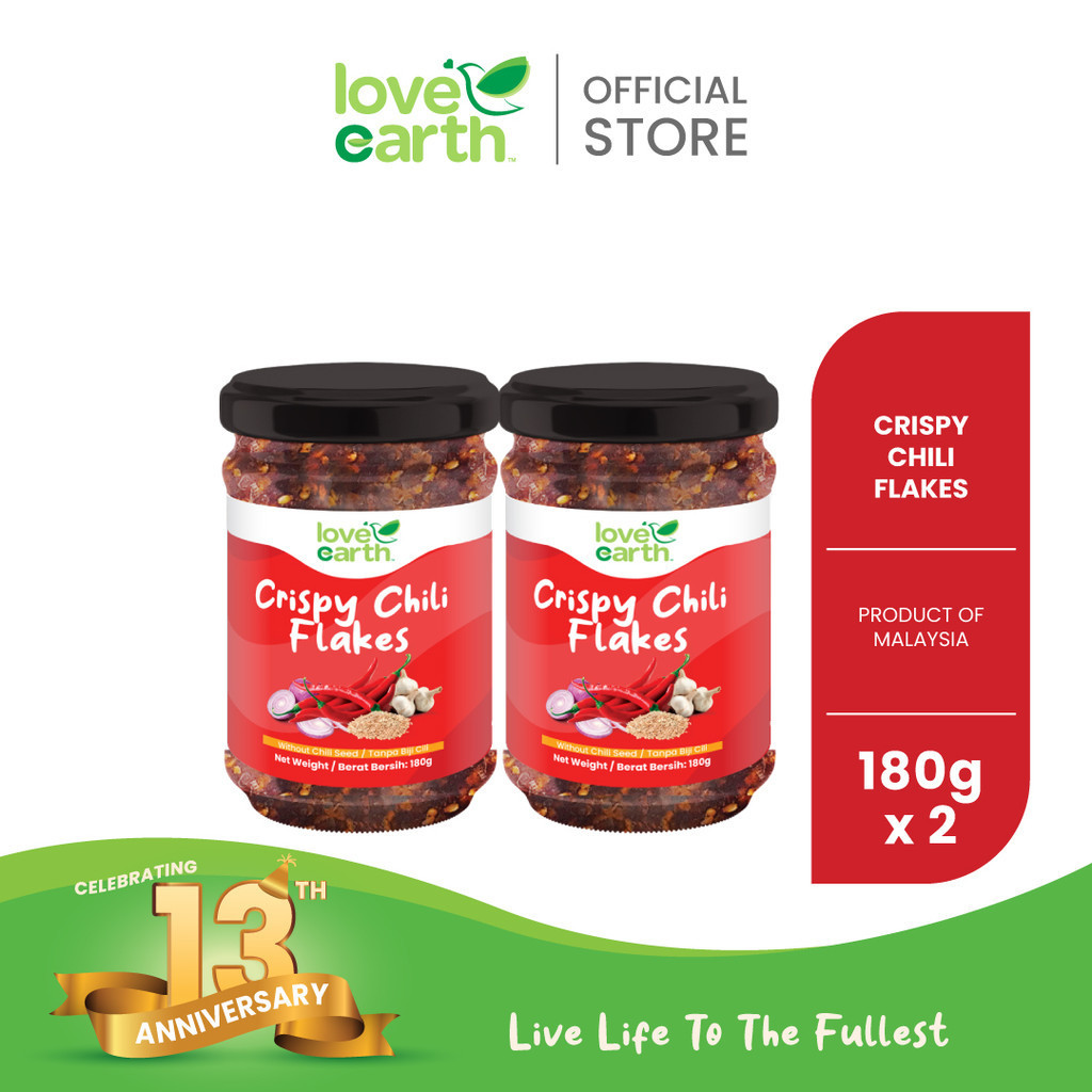 Crispy Chili Flakes (180g x 2) | Shopee Malaysia