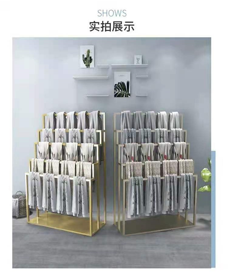 Scarf rack, scarf display rack, clothing store floor to ceiling belt ...