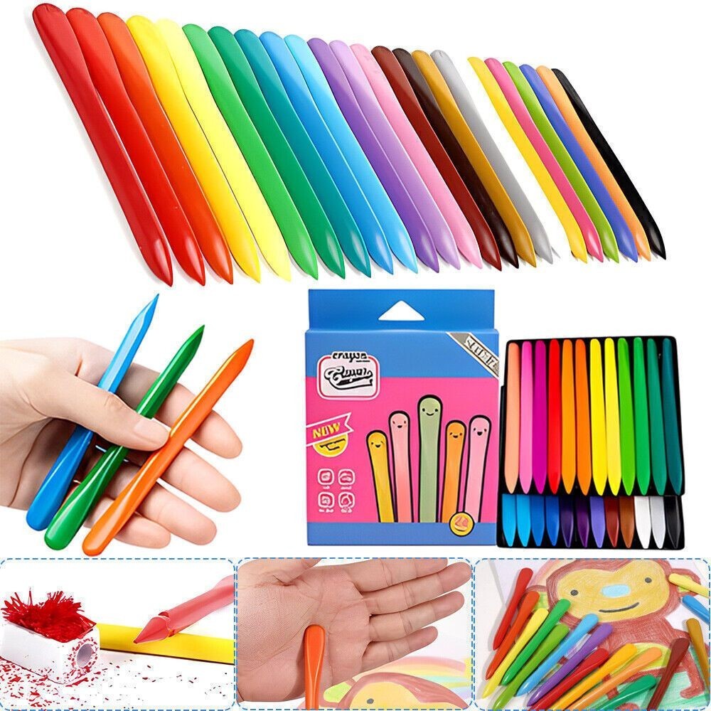 Kids Crayons Kindergarten Drawing Painting Coloring Pens Safe Clean ...