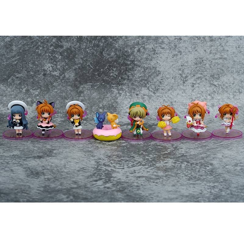 Plastic Quality Premium Cardcaptor Sakura Chibi Figure Doll Collectible ...