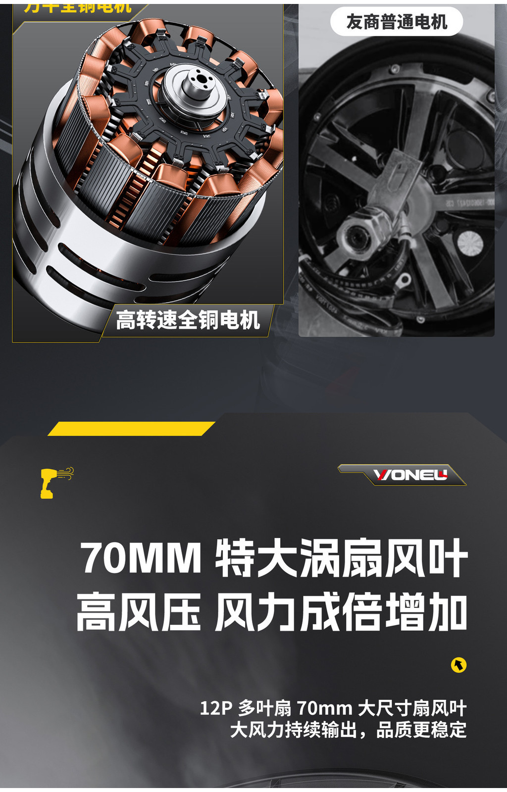 [Ready Stock]20V turbostorm hand holding hurricane snow blower dust ...