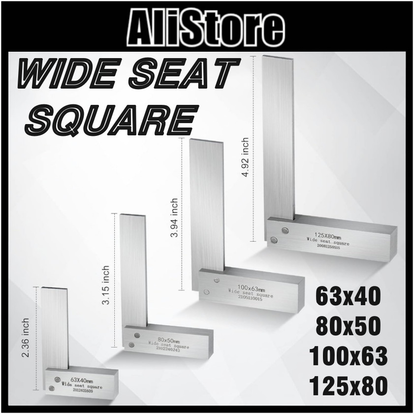 ALi 90 Degree Right Angle L-square Gauge Hardening of Precision Steel ...