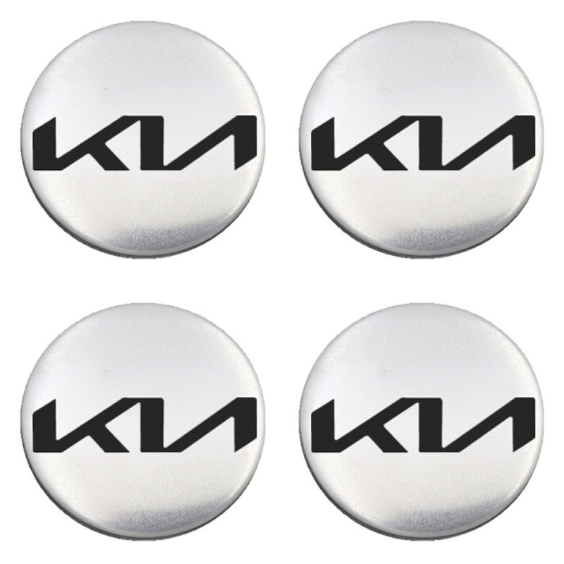 4pcs 58mm Car Wheel Tire Cover Rim Center Hub Caps for KIA Soul Cerato ...