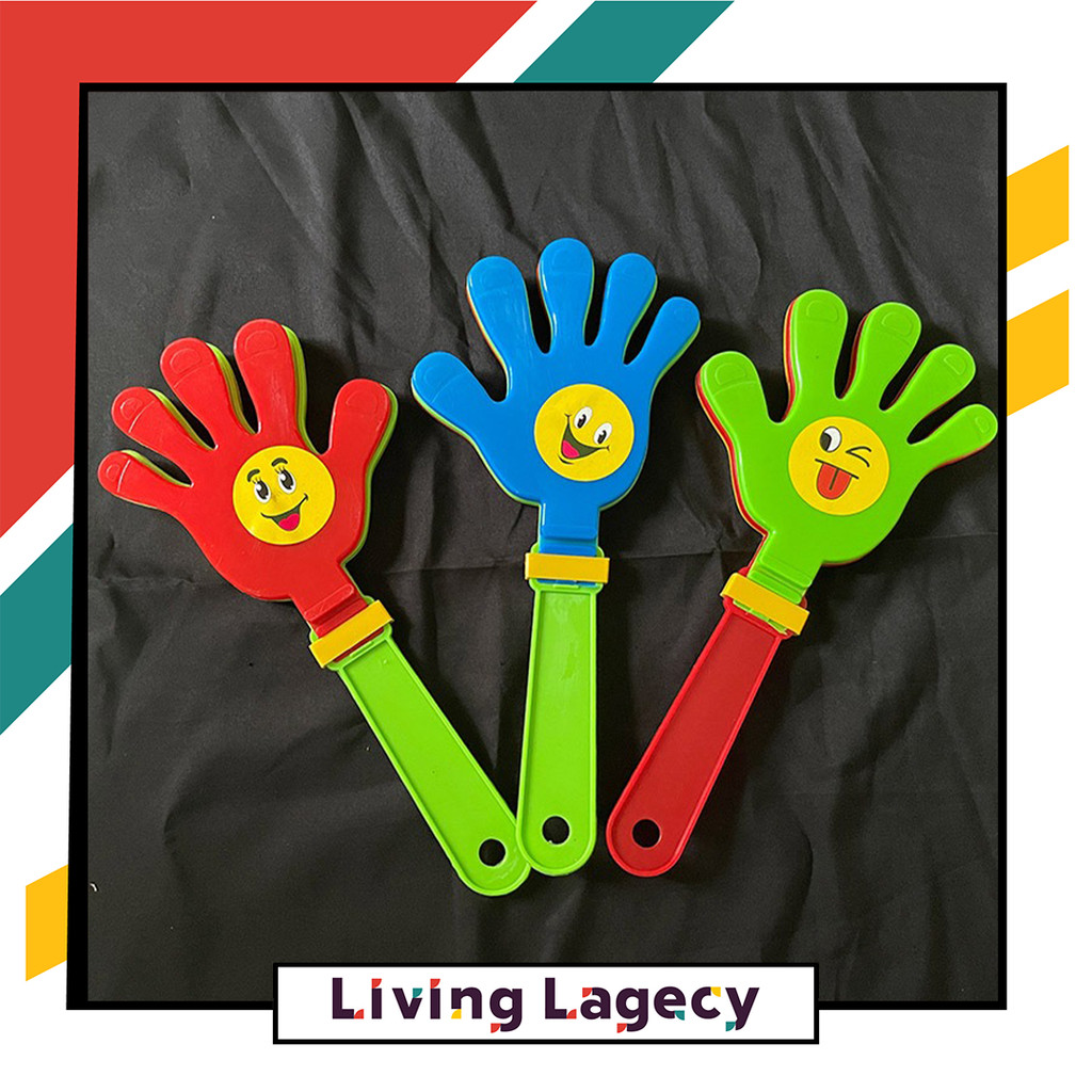 LIVING LAGECY Hand Clapping Toy Kids Cute Big Clap Hand Toy Hand ...