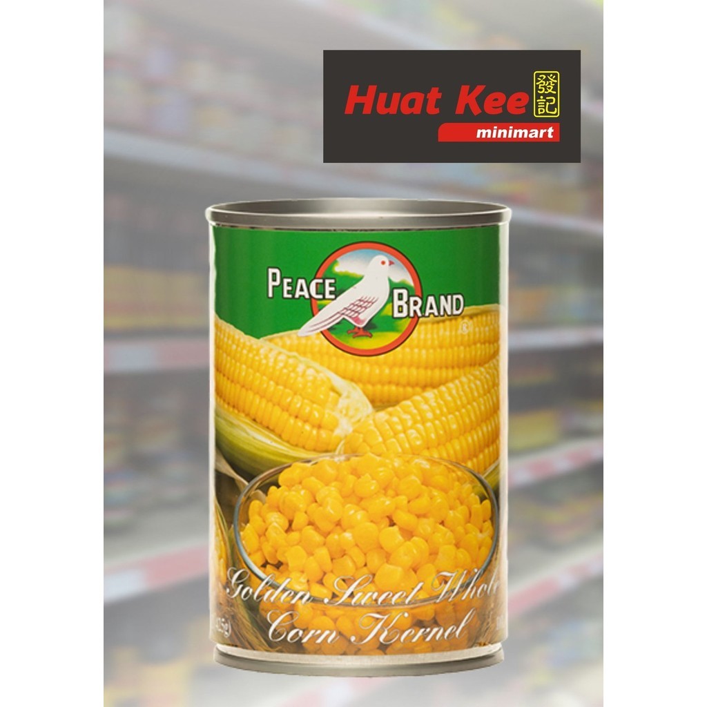 Peace Golden Corn Kernel 400g 白鸽-玉蜀黍(粒) | Shopee Malaysia