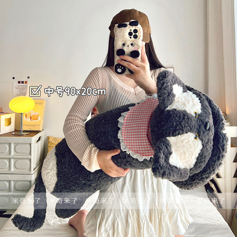 Long Strip Pillow Clip Leg Pillow Girls Sleeping Dormitory Pillow ...