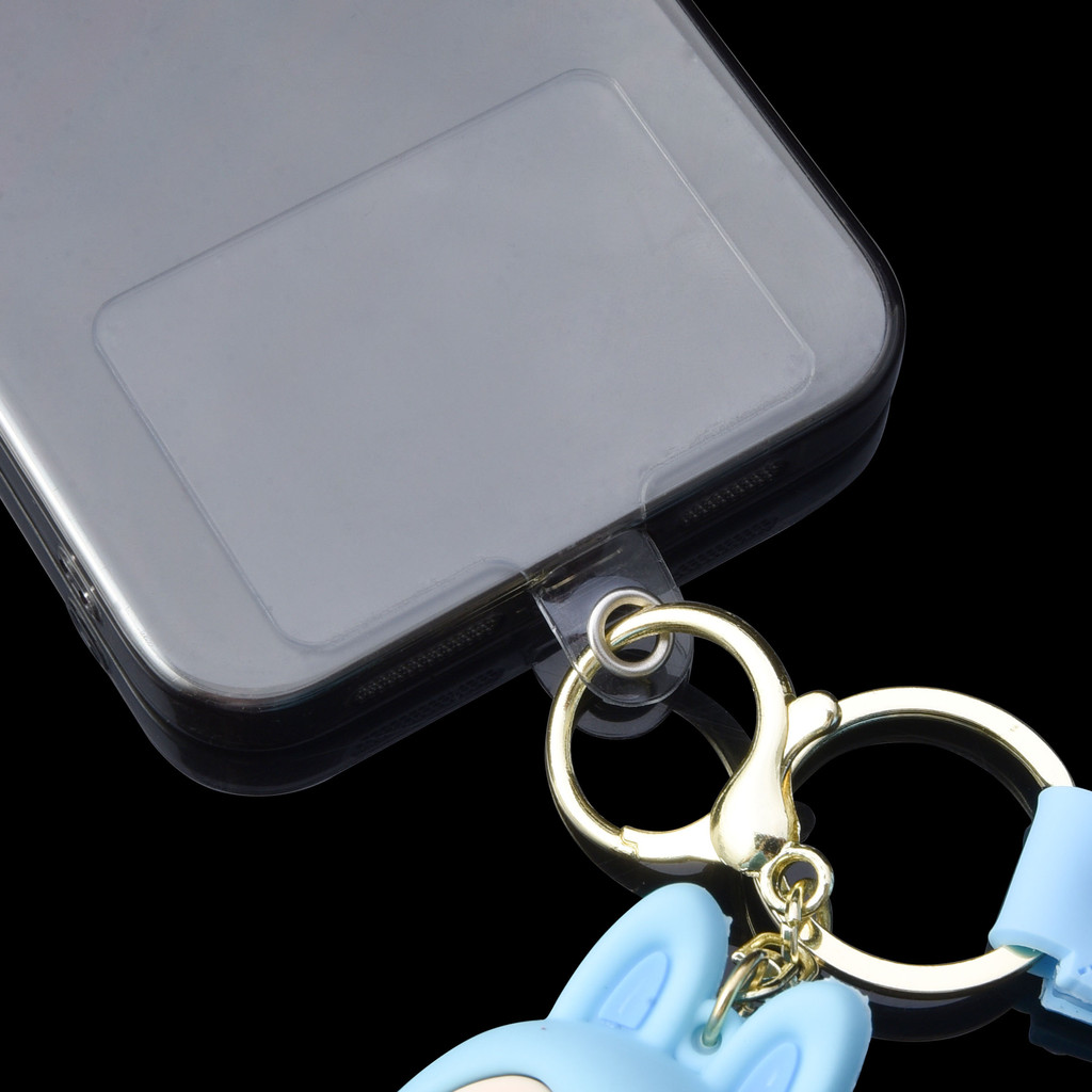 of transparent mobile phone gasket clip mobile phone case pendant ...