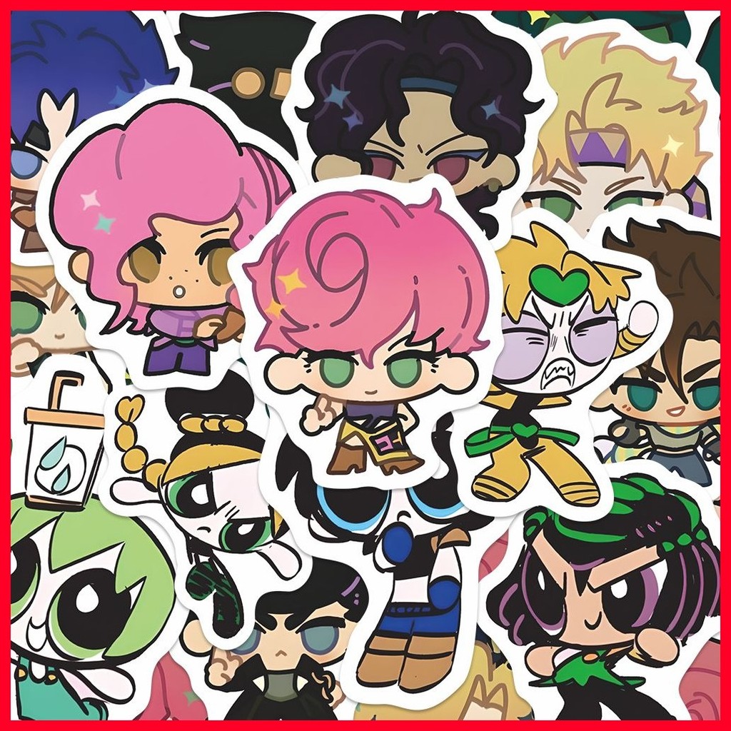 [MC] Stickers JoJo's Bizarre Adventure (71 Sheets) Cute JOJO Emoticon ...