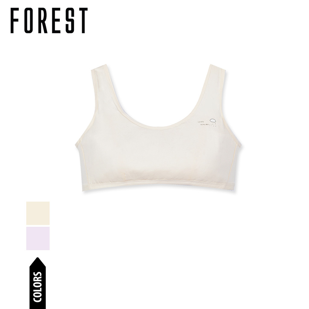 (1Pc) Forest Teenager Cotton Spandex Bra Selected Colours - FBD0088J ...