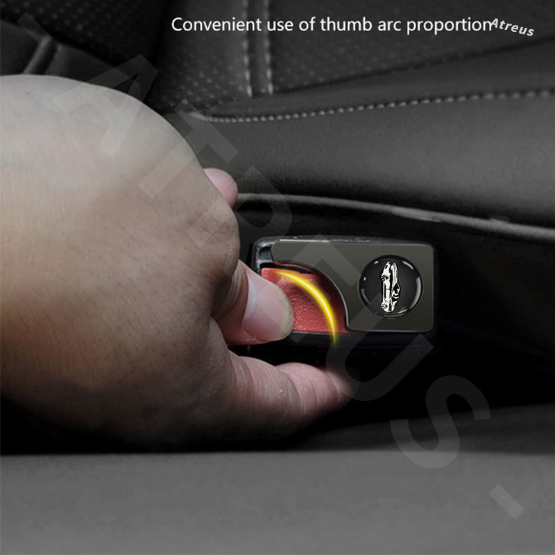 Mercedes Benz Car Seat Belt Buckle Clip Extender Metal Safety Belt Plug ...