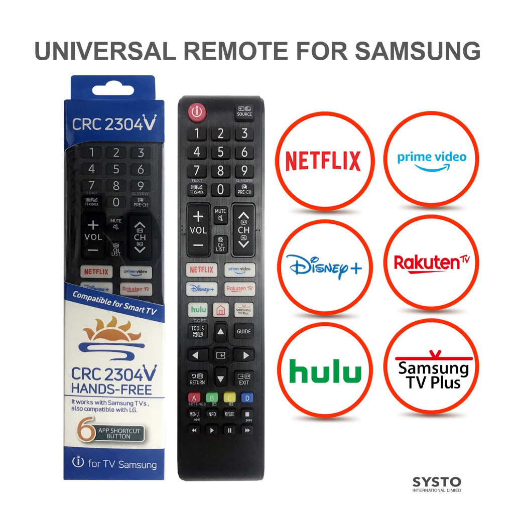 SAMSUNG Remote Control Smart Netflix Youtube Led Lcd TV Plasma ...