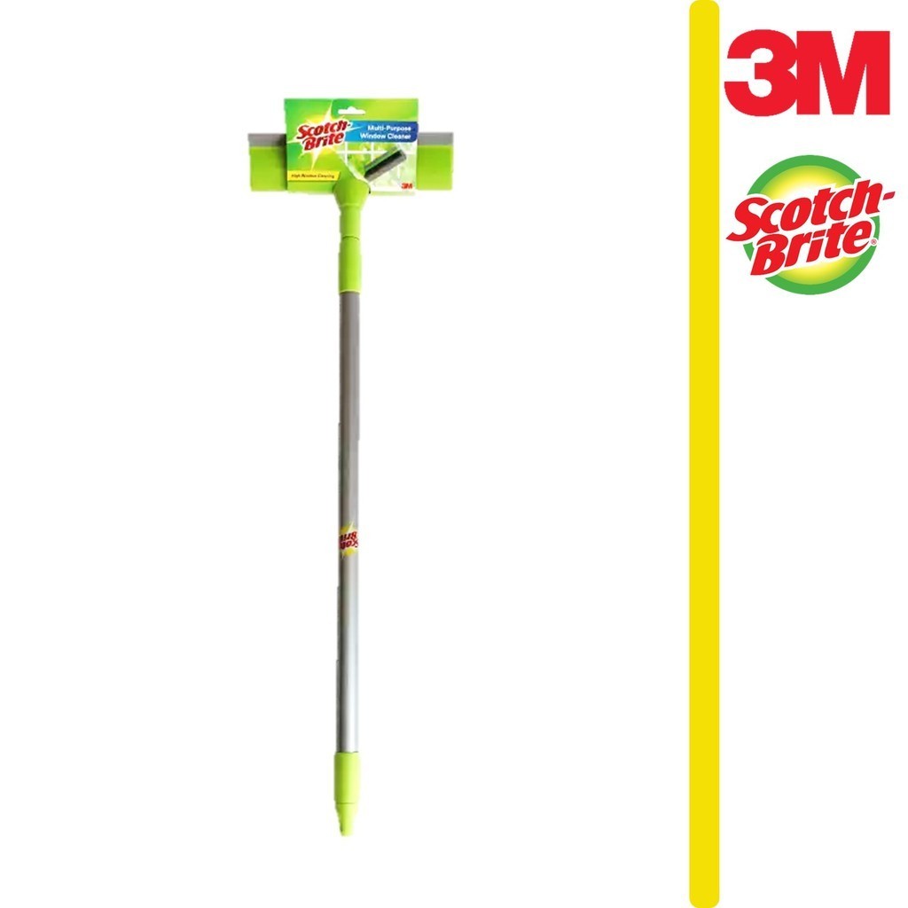 3M Scotch Brite Multi Purpose Window Cleaner 2 In 1 Glass Wiper ...