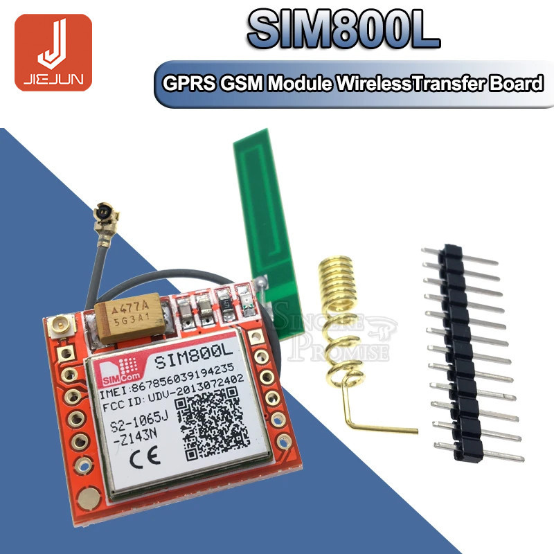Smallest SIM800L GPRS GSM Module Kit MicroSIM Card Core BOard Quad-band TTL Serial Port With the ...