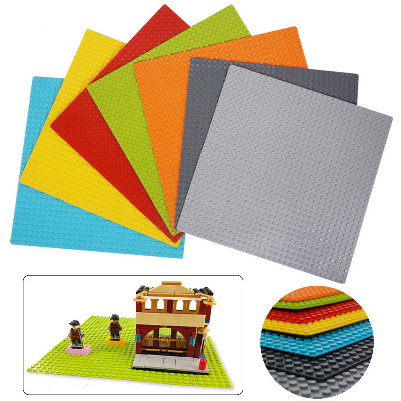 Building Block Base Plate 25 * 25cm Minifigure Base Accessories ...