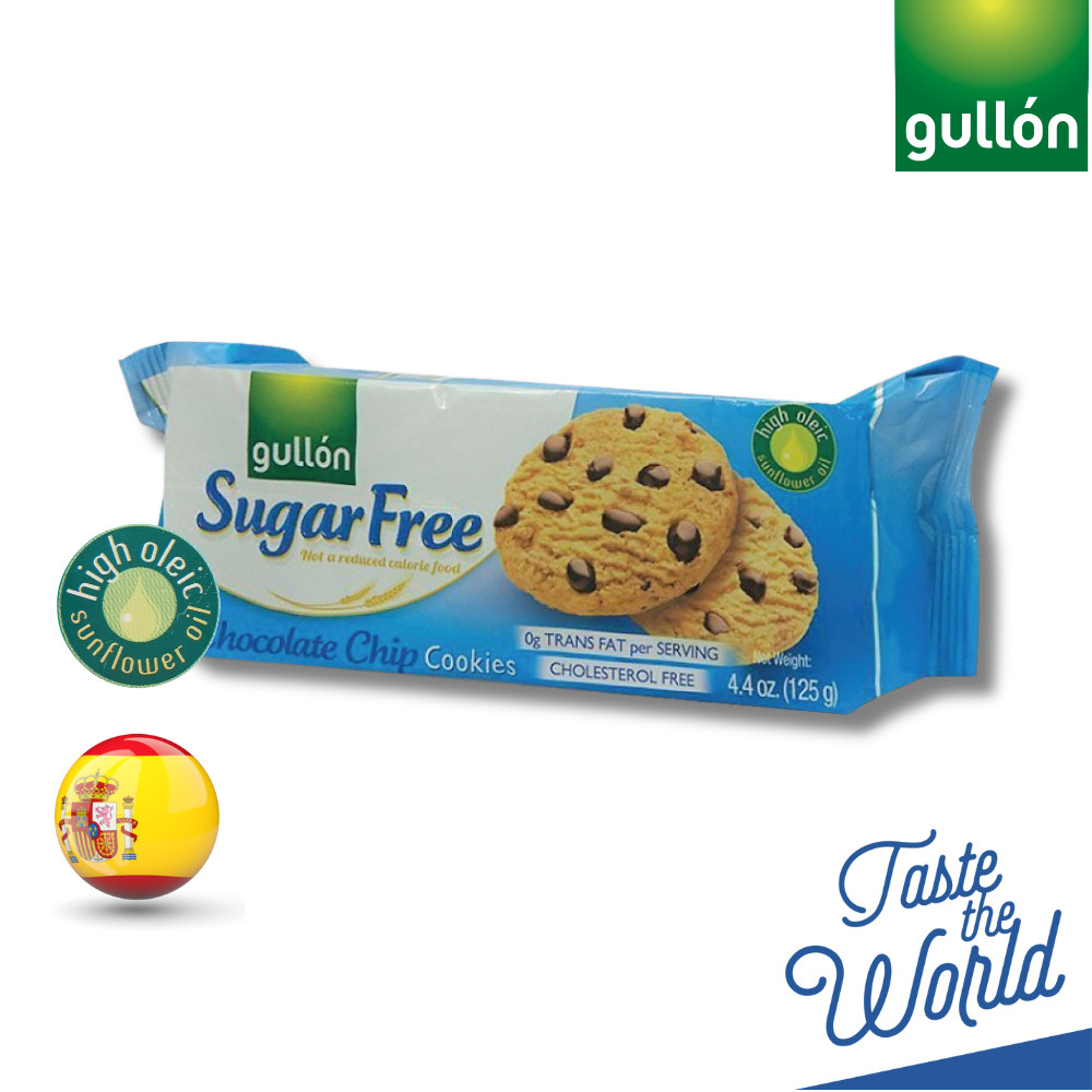 GULLON SF CHOC CHIP COOKIES 125G | Shopee Malaysia