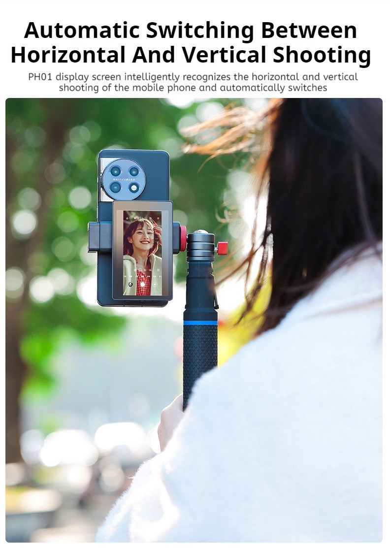 VL-PH01 Max Vlog Selfie Monitor Screen Magnetic Selfie Vlog Flip ...