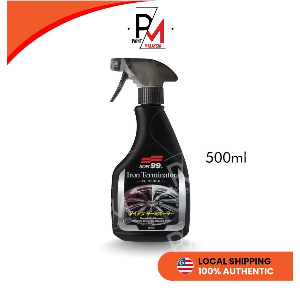 SOFT99 Iron Terminator 500ML PH Neutral Luxury Gloss Shine Smoothness ...