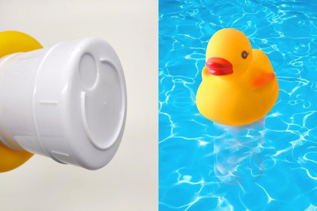 SF_ Pool Dosing Device Safe Swimming Pool Medication Dispenser Cartoon ...