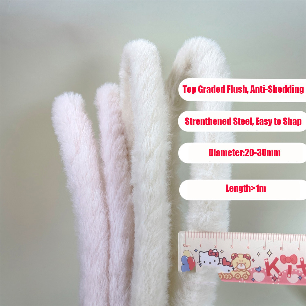 [Ready Stock]Rabbit-fur Twist Sticks DIY Twistable Rod 1m DIY Dolls ...