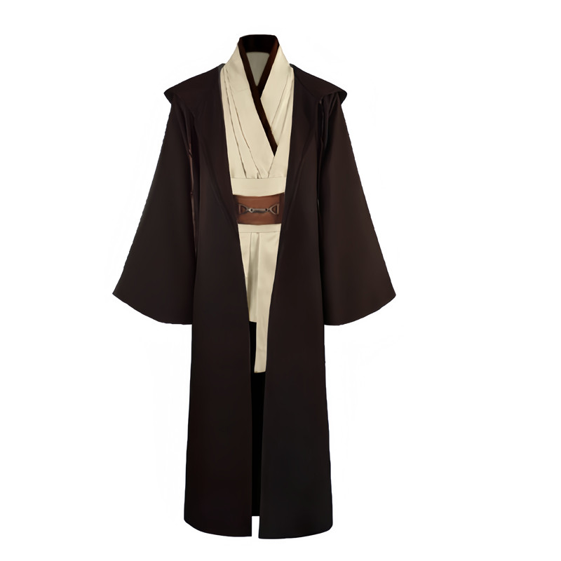 Obi Wan Star Wars Kenobi Men's Costume Robe Adult Male Jedi Knight ...