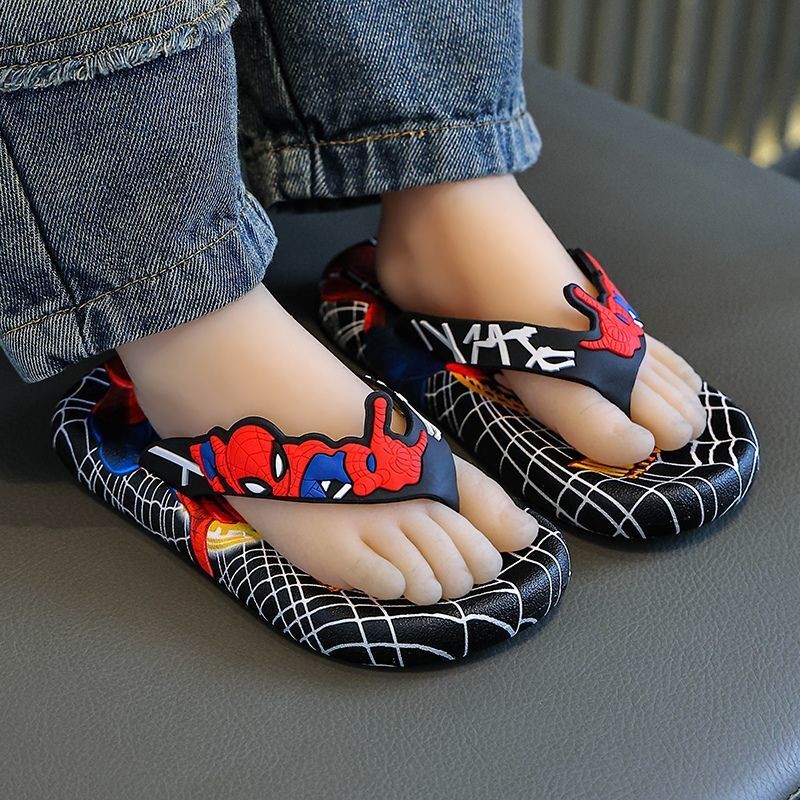 2025 New Style Cartoon Boy Slippers Summer Flip-Flops Boy Baby Sandals ...
