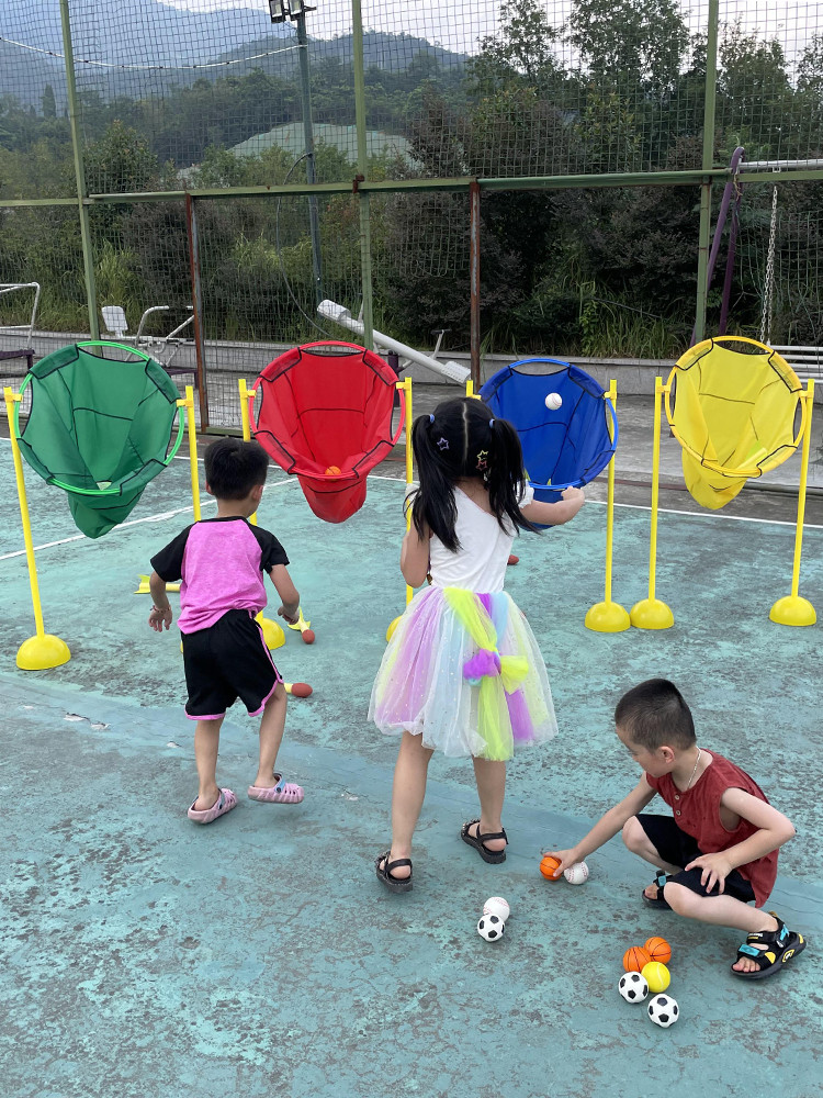 Kindergarten Sensory Equipment Children'S Pitching Basket Throwing Box ...