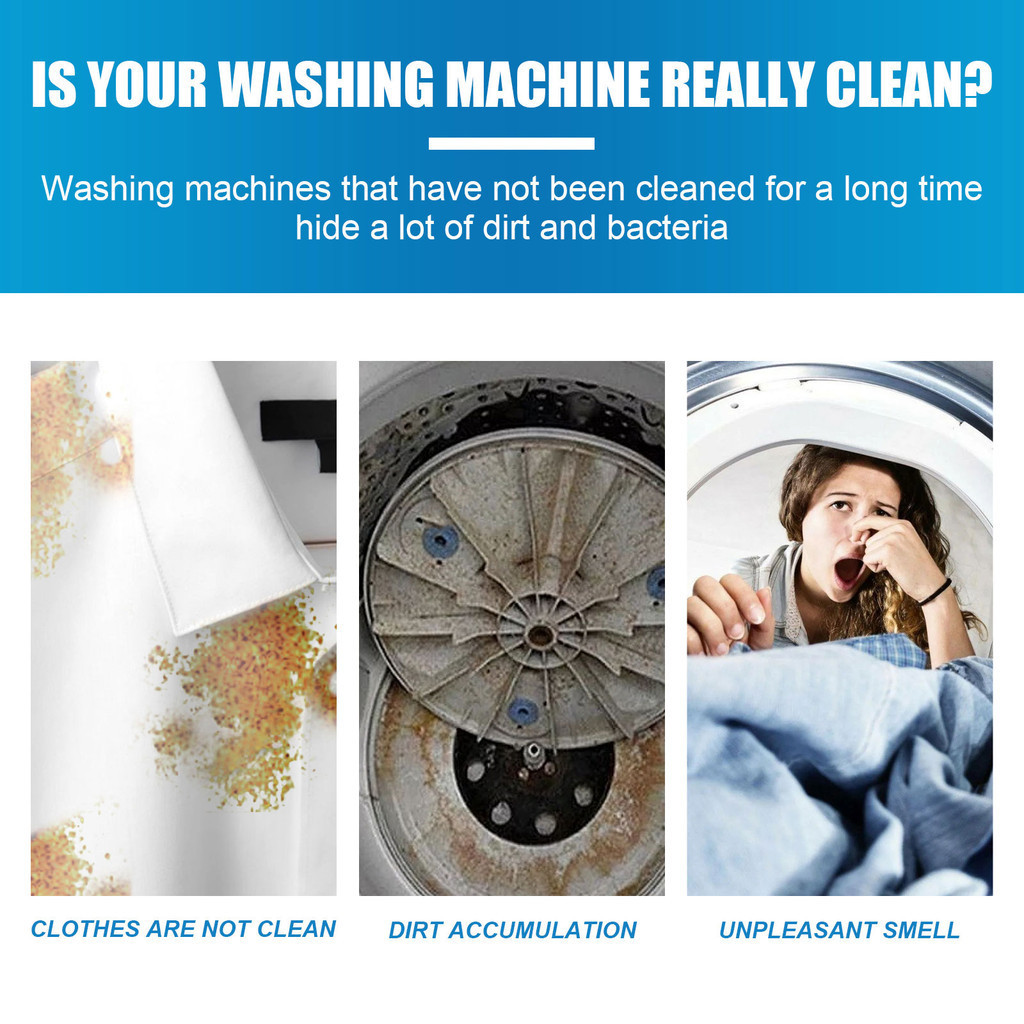 Washing Machine CleanerTank And Drum Cleaner Anti Bacteria Deep ...